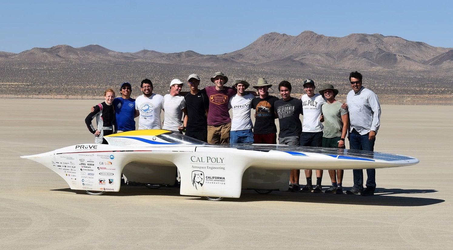 Solar Car Created by Cal Poly Students Reaches 51 MPH, Just Shy of ...